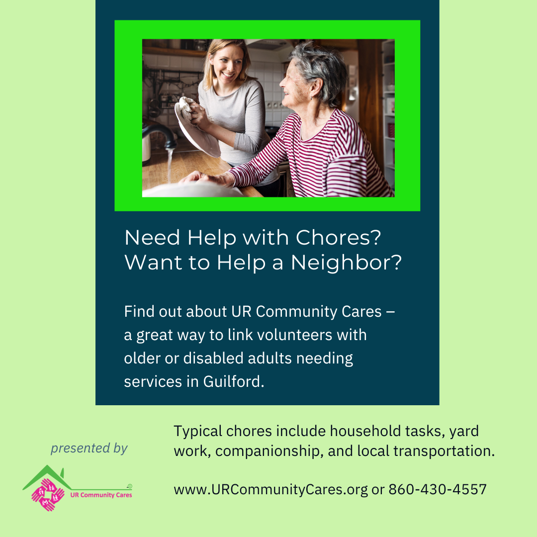 Volunteer and Support Opportunities in CT| UR Community Cares